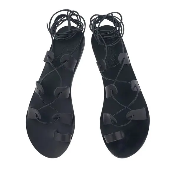 ANCIENT GREEK SANDALS Alcyone Sandals - Black