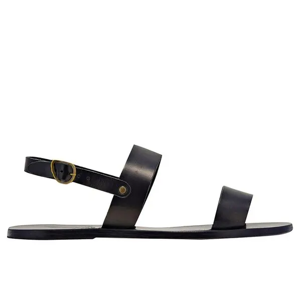 ANCIENT GREEK SANDALS Cleon Mule - Black