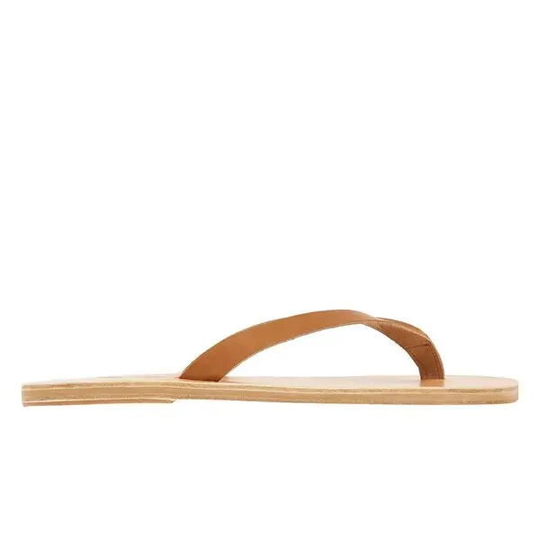 ANCIENT GREEK SANDALS Solon Flat Sandal - Cuoio