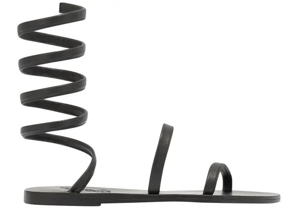 ANCIENT GREEK SANDALS Ofis Sandals - Black