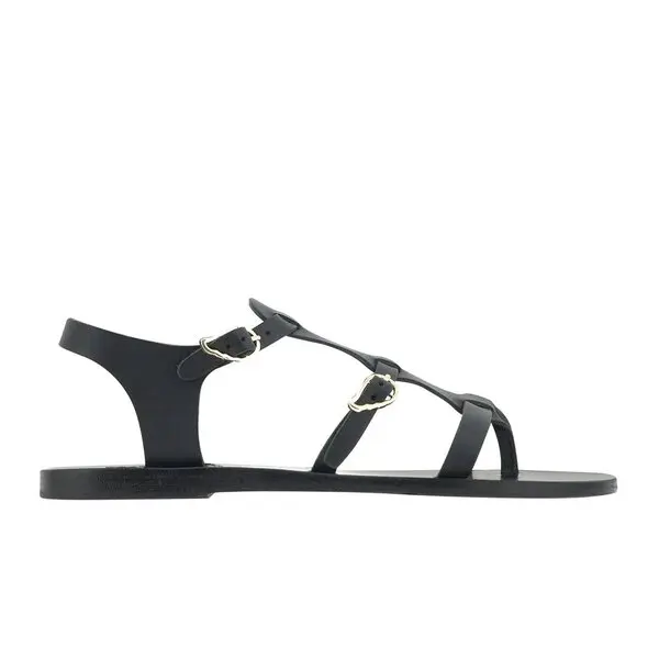 ANCIENT GREEK SANDALS Grace Kelly Sandals - Black