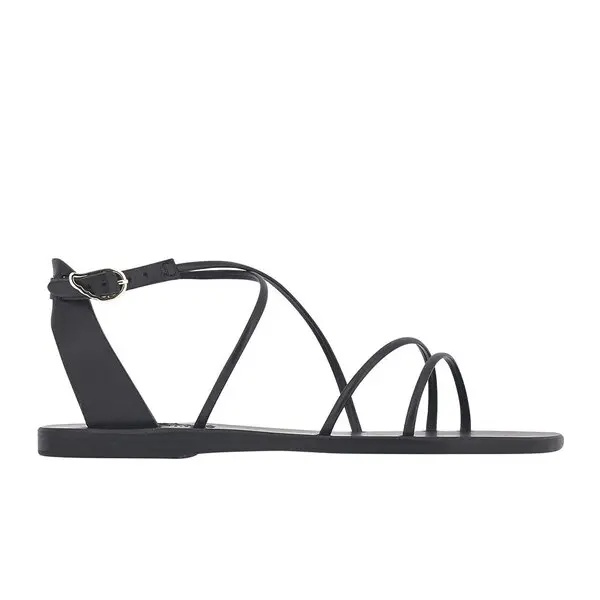 ANCIENT GREEK SANDALS Meloivia Sandals - Black