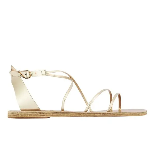 ANCIENT GREEK SANDALS Meloivia Sandals - Platinum