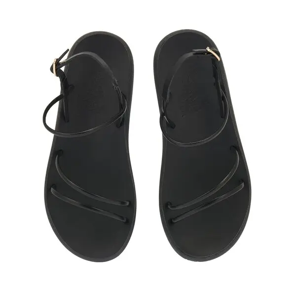 ANCIENT GREEK SANDALS Polis Sandal - Black