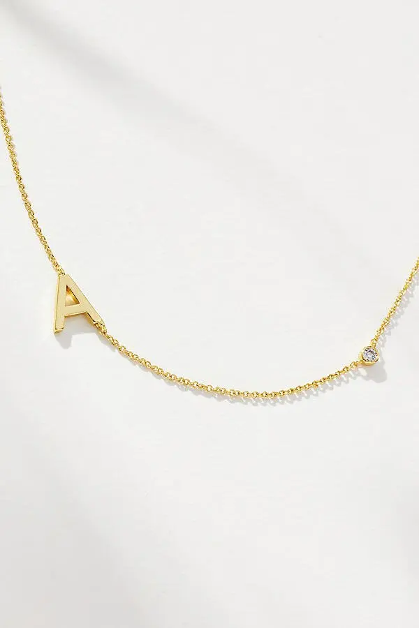 UNCOMMON JAMES Personalized Initial Necklace - A