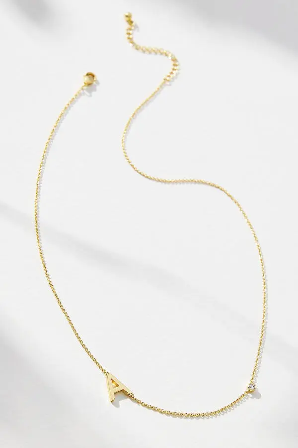 UNCOMMON JAMES Personalized Initial Necklace - A
