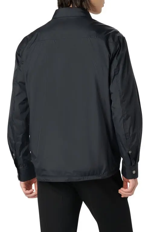 Bugatchi Water Resistant Nylon Shirt Jacket