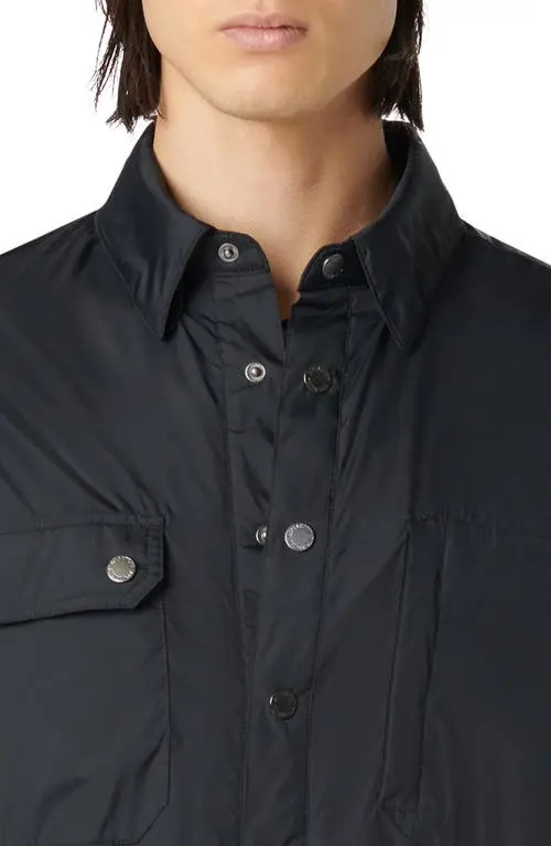 Bugatchi Water Resistant Nylon Shirt Jacket
