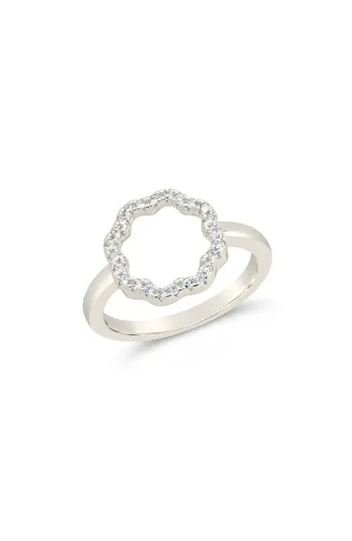 Sterling Forever Marisole Cubic Zirconia Ring
