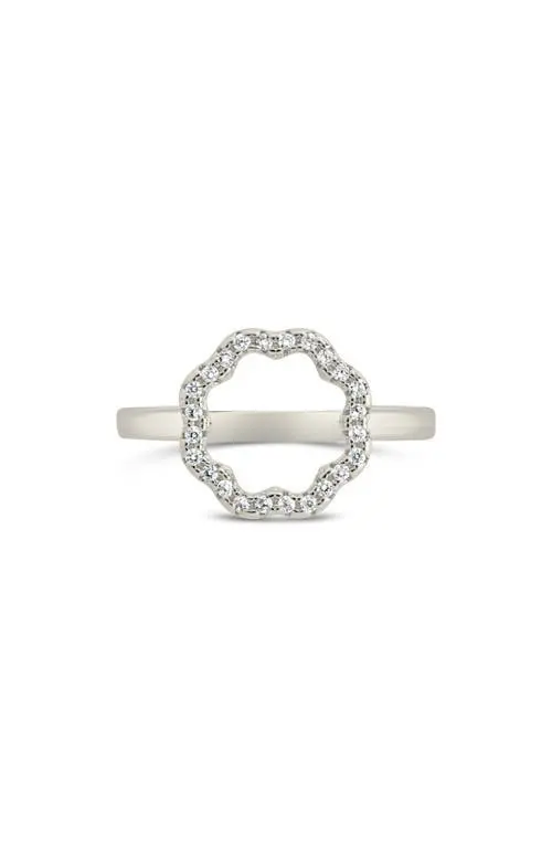 Sterling Forever Marisole Cubic Zirconia Ring