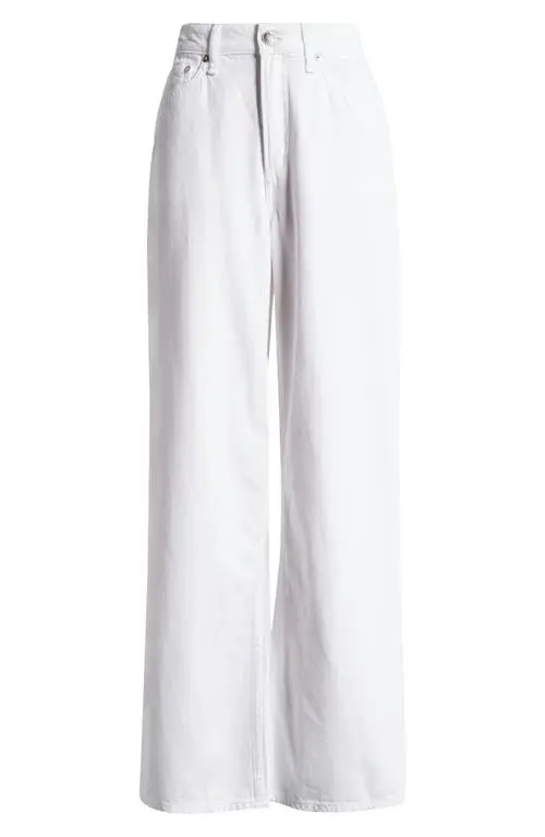 Rag & Bone Featherweight Logan Mid-rise Wide-leg Jeans