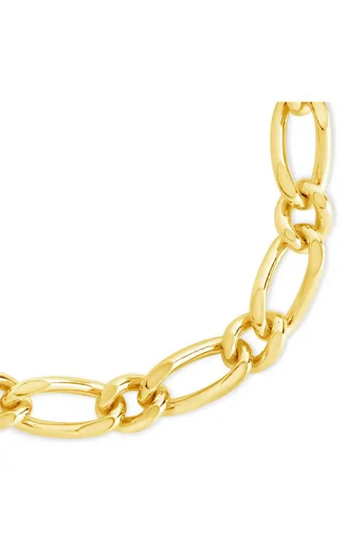 Sterling Forever Amoura Open Link Bracelet - Gold
