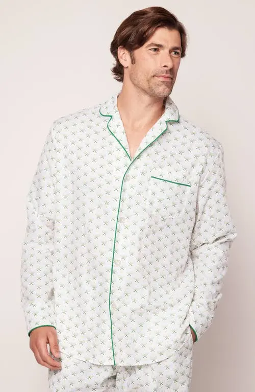 PETITE PLUME Match Point Cotton Pajamas
