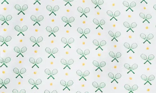 PETITE PLUME Match Point Cotton Pajamas