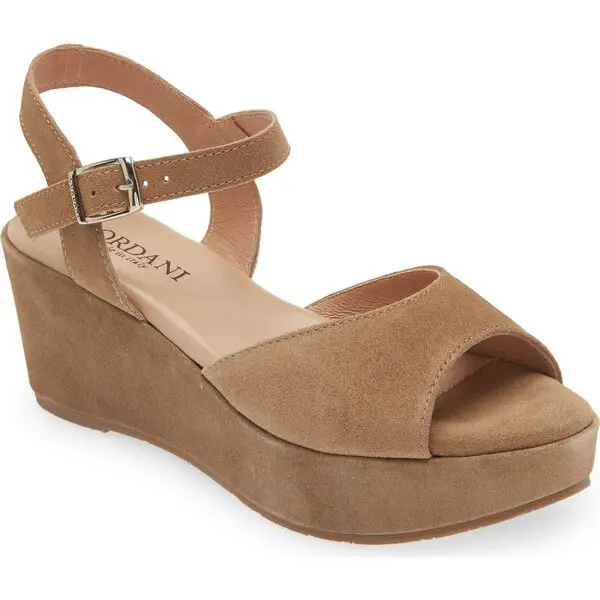 Cordani Ryder Ankle Strap Platform Wedge Sandal