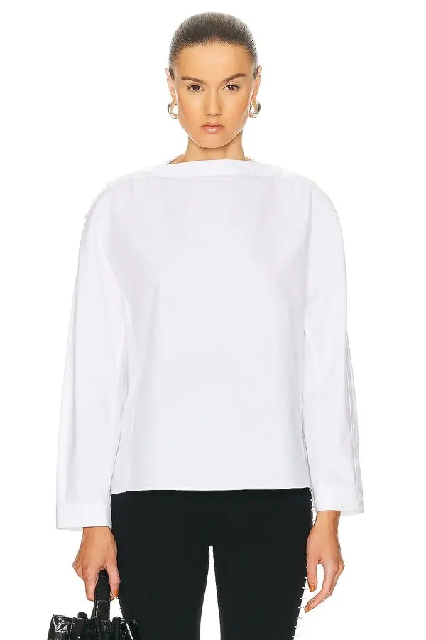 Alaïa Button Up Top