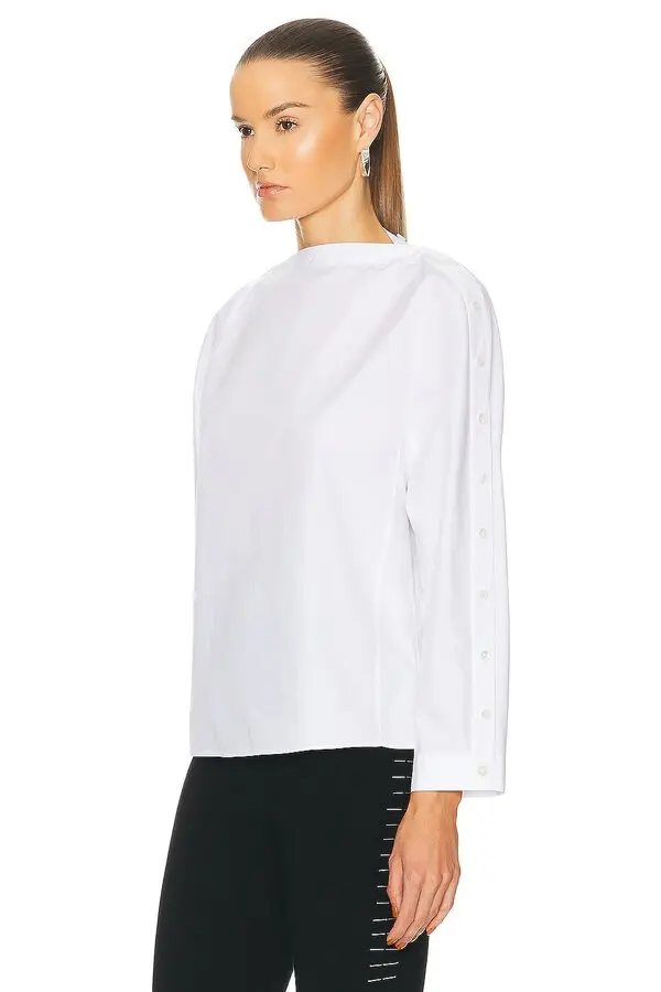 Alaïa Button Up Top