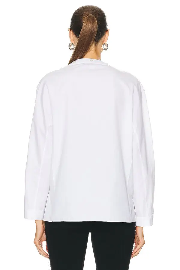 Alaïa Button Up Top