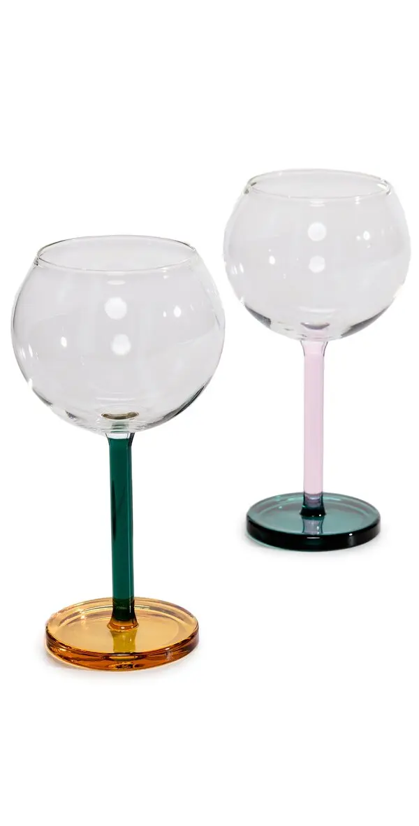 SOPHIE LOU JACOBSEN Bilboquet Wine Set - Golden Hour