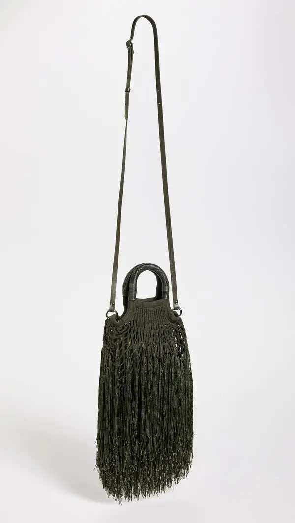 PETIT KOURAJ Mini Fringe Bag