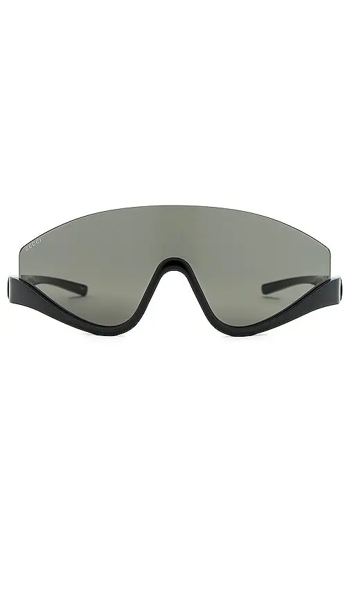 Gucci Mask Sunglasses - Black