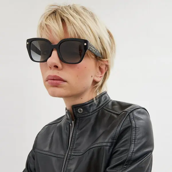 COACH Charms Oversized Square Sunglasses