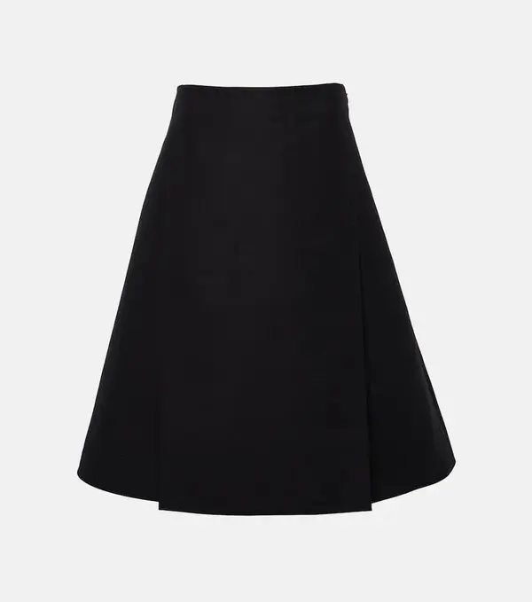 Marni Cotton Cady Midi Skirt