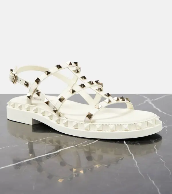 Valentino Garavani Rockstud Leather Sandals