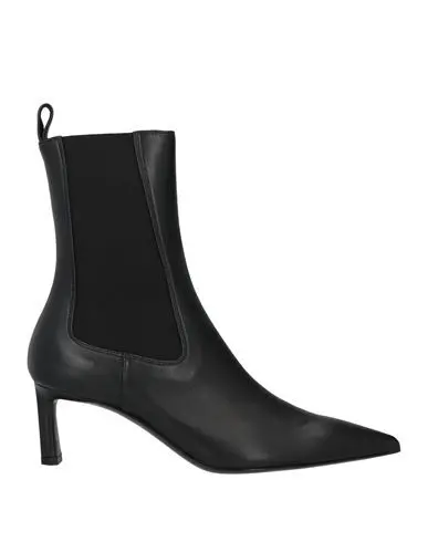 SERGIO ROSSI Leather Ankle Chelsea Boots