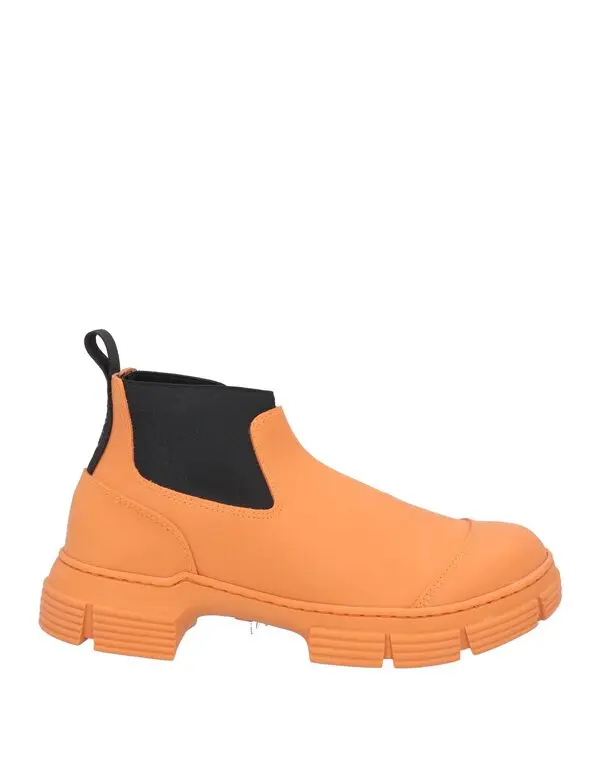 GANNI Ankle Boots - Yellow