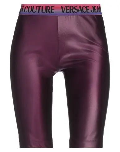 Versace Shorts & Bermuda Shorts Plum Size Polyamide, Elastane