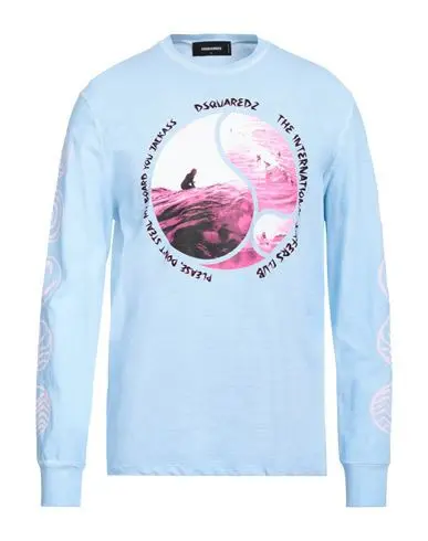 Dsquared2 T-shirt Size Cotton - Sky Blue