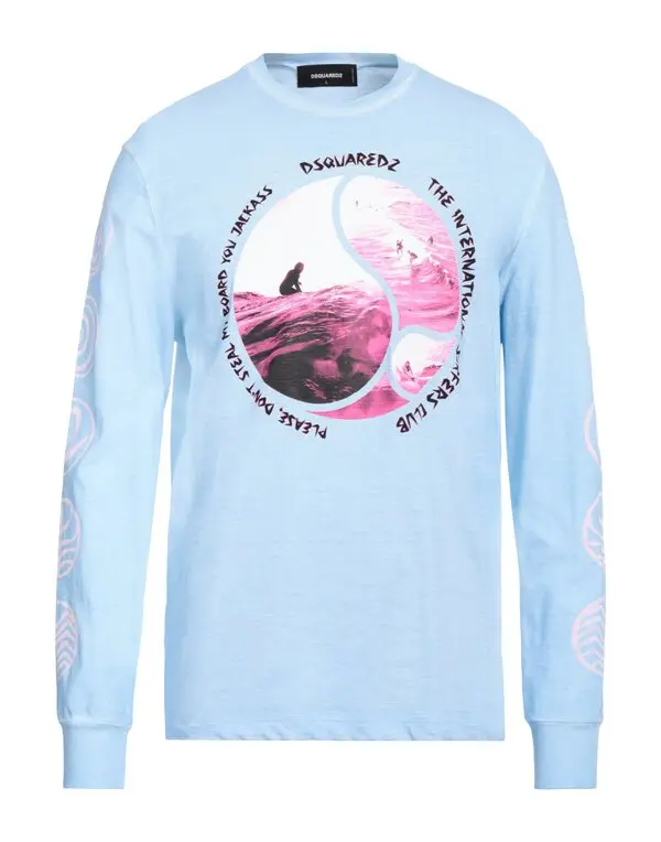 Dsquared2 T-shirt Size Cotton - Sky Blue