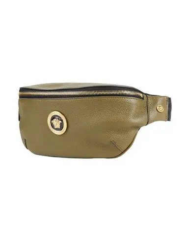 Versace Belt Bag In Military Calfskin - Green