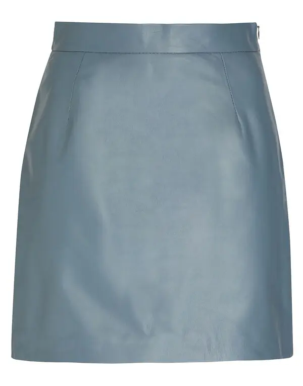 8 BY YOOX Lambskin Mini Skirt