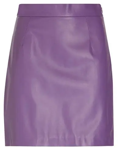 8 BY YOOX Lambskin Mini Skirt