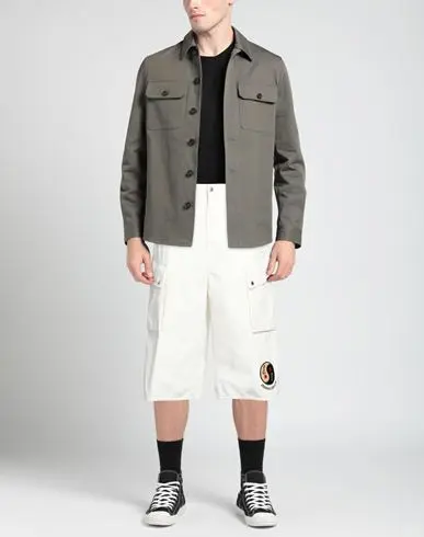 Dsquared2 Cotton Cargo Shorts - White