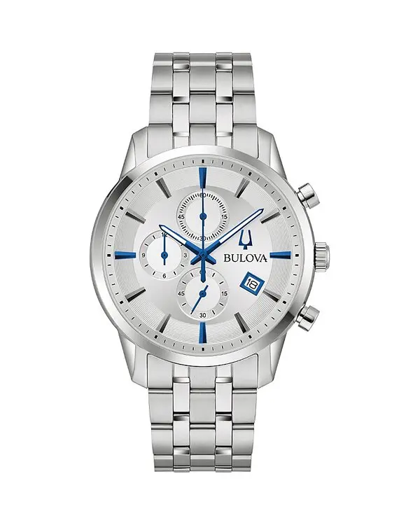 Bulova Classic Sutton Chronograph - Silver