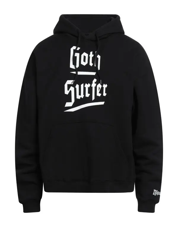 Dsquared2 Cotton Blend Sweatshirt With Hood And Print
