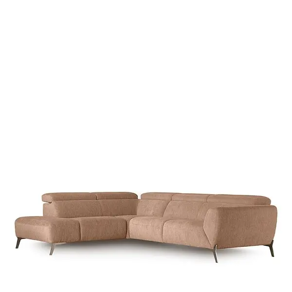 GIUSEPPE NICOLETTI Ardito Sectional - Zoia Salmon Orange