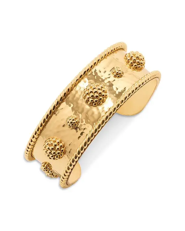 CAPUCINE DE WULF Berry Classic Cuff In 18k Plated - Gold