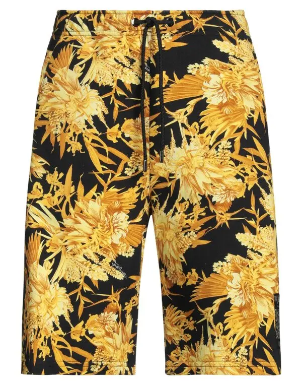 Just Cavalli Cotton French Terry Athletic Shorts