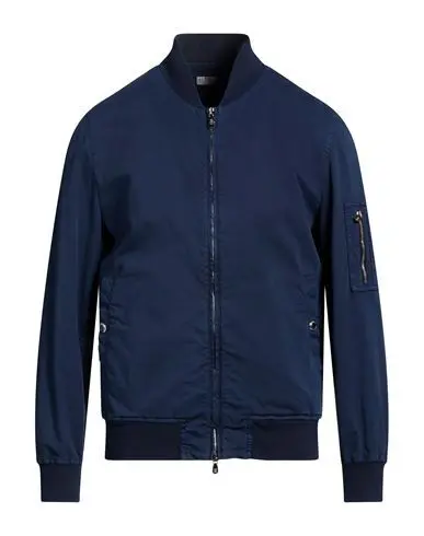 Brunello Cucinelli Denim Bomber Jacket - Navy