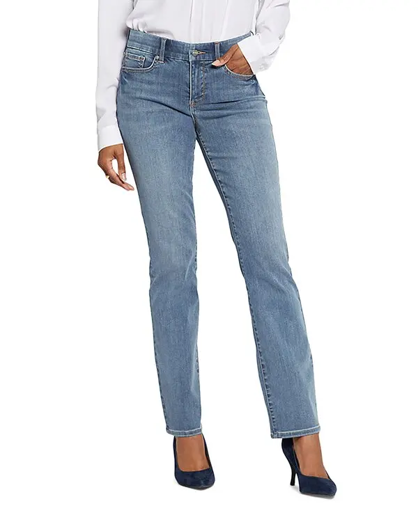 NYDJ Marilyn High Rise Straight Jeans