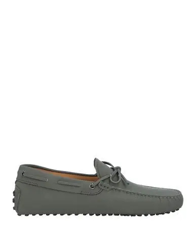 TOD'S Loafers In Leather - Green