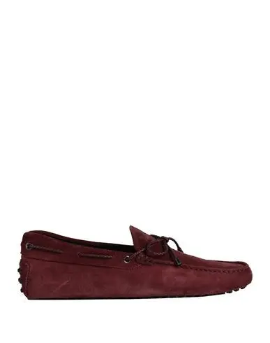 TOD'S Leather Loafers - Purple