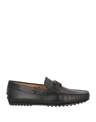 TOD'S Leather Loafers - Black