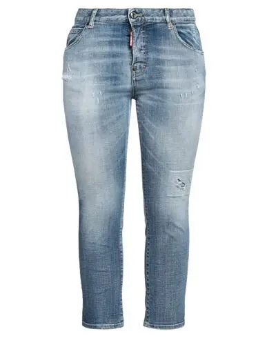 Dsquared2 Skinny Fit Jeans With Faded And Distressed Details