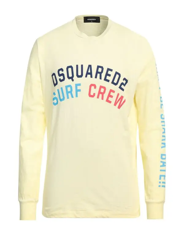Dsquared2 T-shirt Size Cotton - Yellow