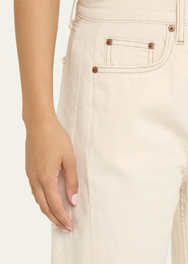 B Sides Lasso Ankle Jeans - Clair